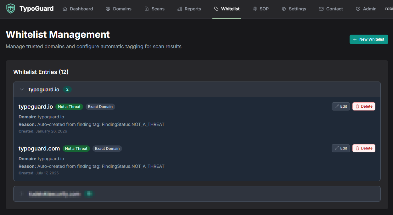 TypoGuard: Automated Typosquatting & Phishing Detection